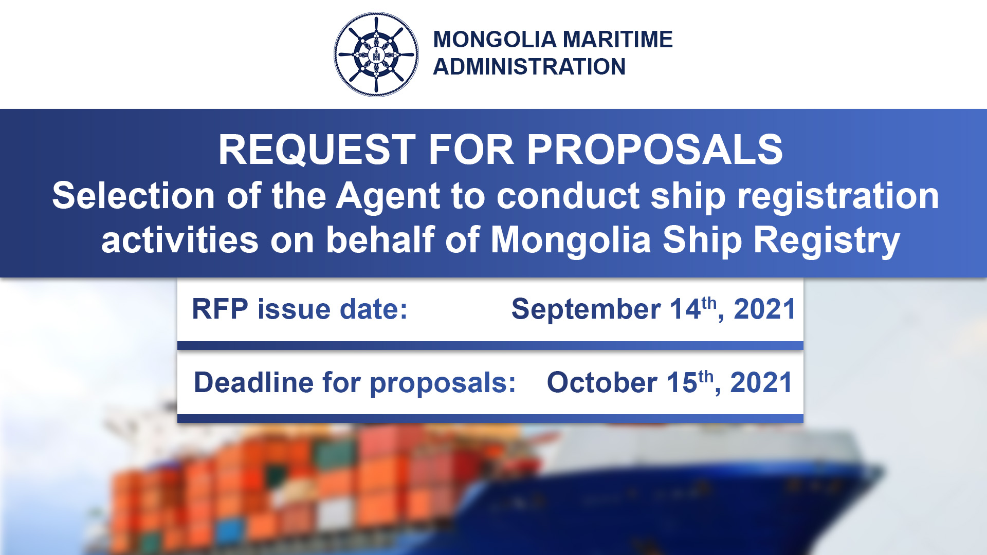 MONGOLIA MARITIME ADMINISTRATION